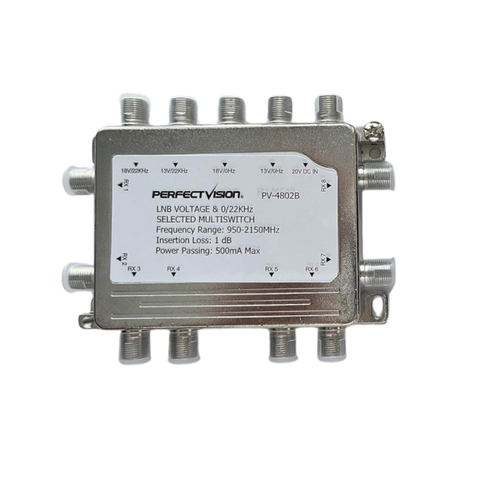 Perfect Vision 4 x 8 Multi Switch for Shaw Direct Satellite Systems ...