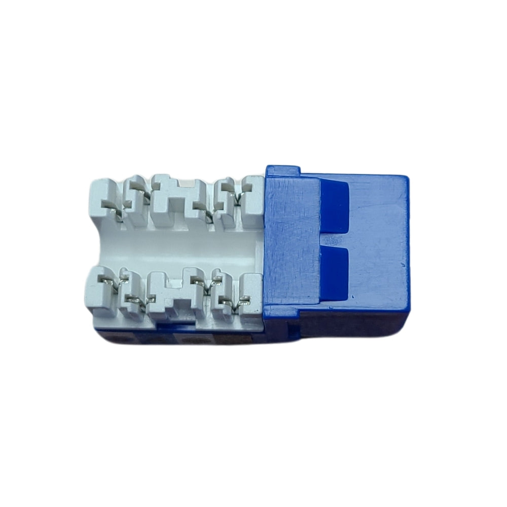 CDD Keystone Cat6 Jack, Blue – 21st Century Entertainment Inc.