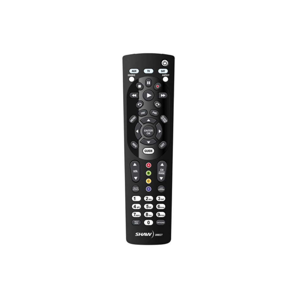Shaw Direct IRC 600 IR Remote Control – 21st Century Entertainment Inc.